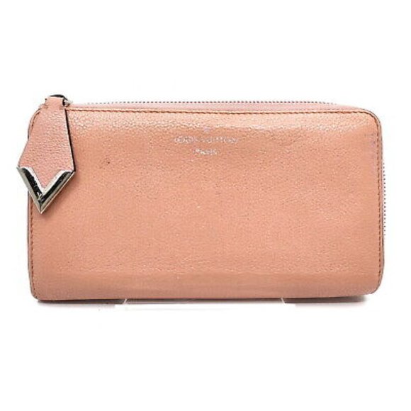 Louis Vuitton | Bags | Louis Vuitton Lv Long Wallet Pink Leather | Poshmark